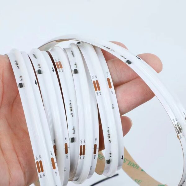 24V Digital Addressable SPI Pixel RGBic COB LED Strip